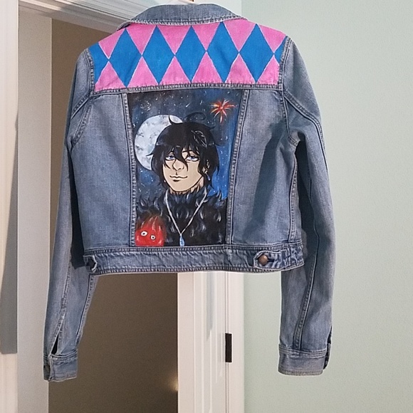 American Eagle Outfitters | Jackets & Coats | Handpainted Howls Moving ...